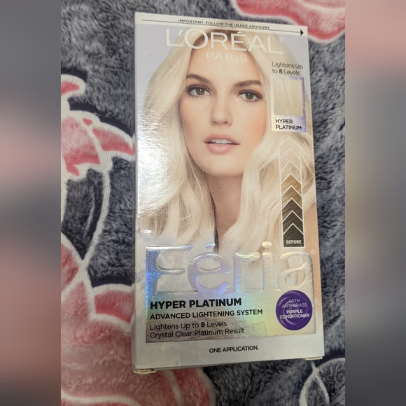 L'Oreal | Hair | Loreal Feria Hyper Platinum Hair Color Nib | Poshmark